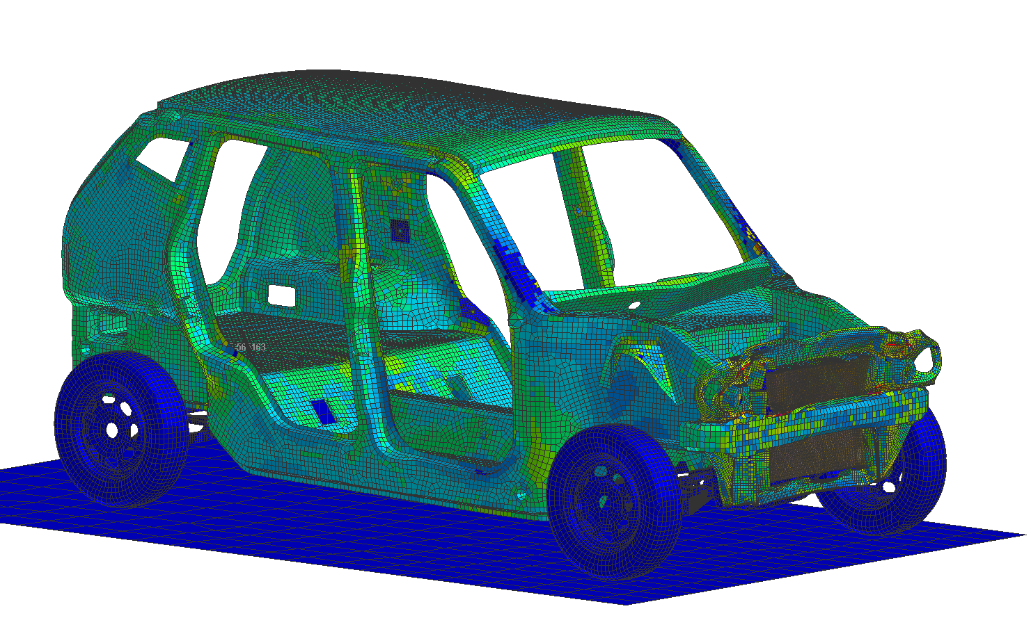 Châssis composite monocoque - Be Stroke